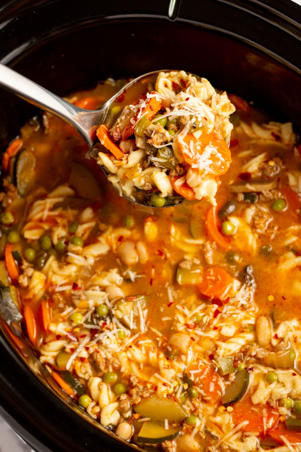 Slow Cooker Sausage Pasta Stew: Gluten-Free, Dairy-Free - Healthy ...