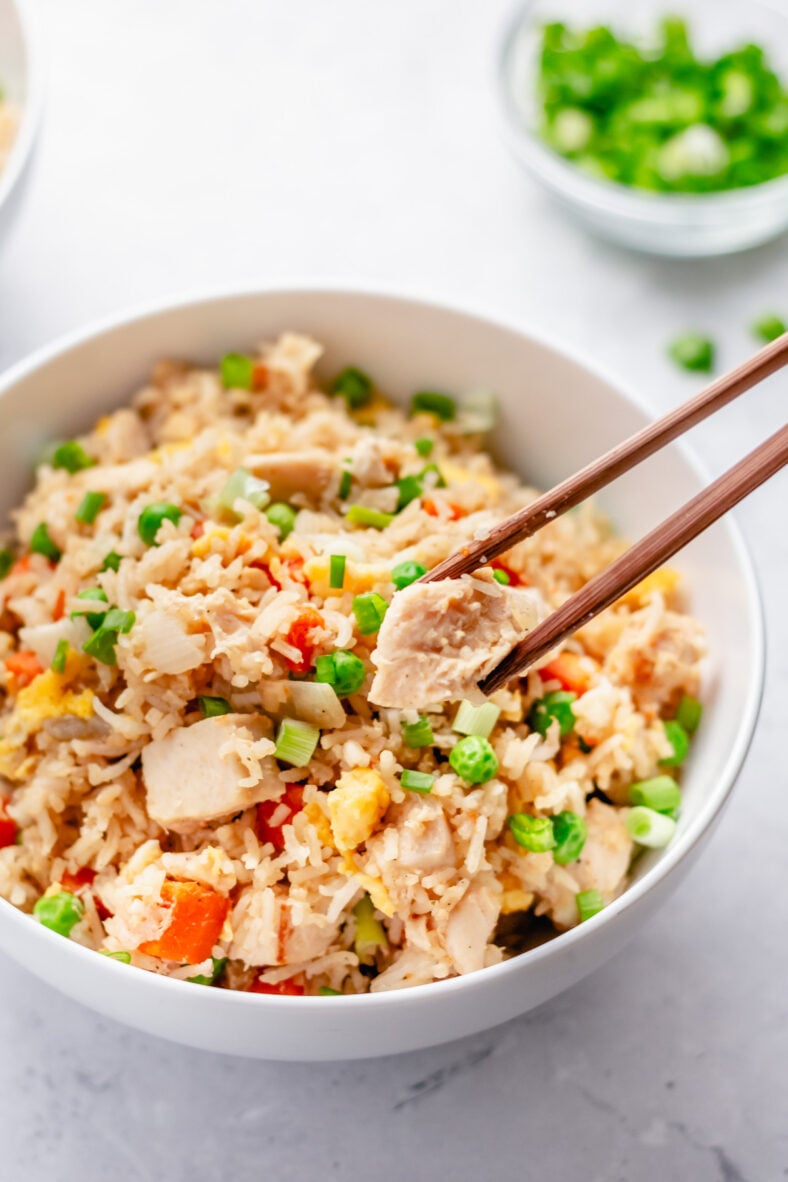 Instant Pot Chicken Fried Rice - Healthy Hearty Recipes