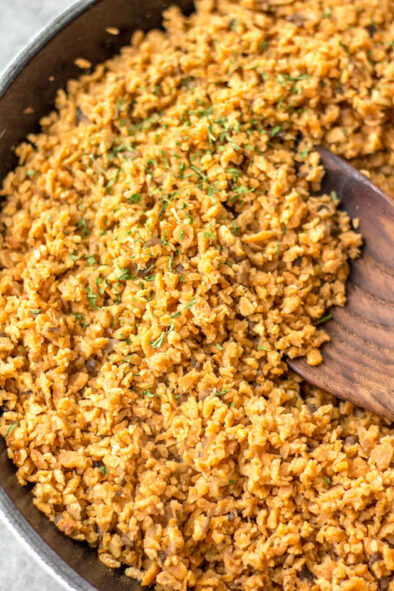 Vegan Ground Beef Meatless Crumbles - Healthy Hearty Recipes