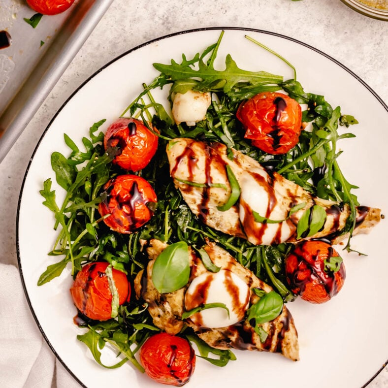 Sheet Pan Caprese Chicken - Healthy Hearty Recipes