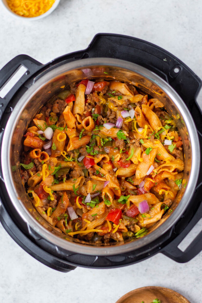 Instant Pot Enchilada Pasta (With Stovetop Instructions) - Healthy ...