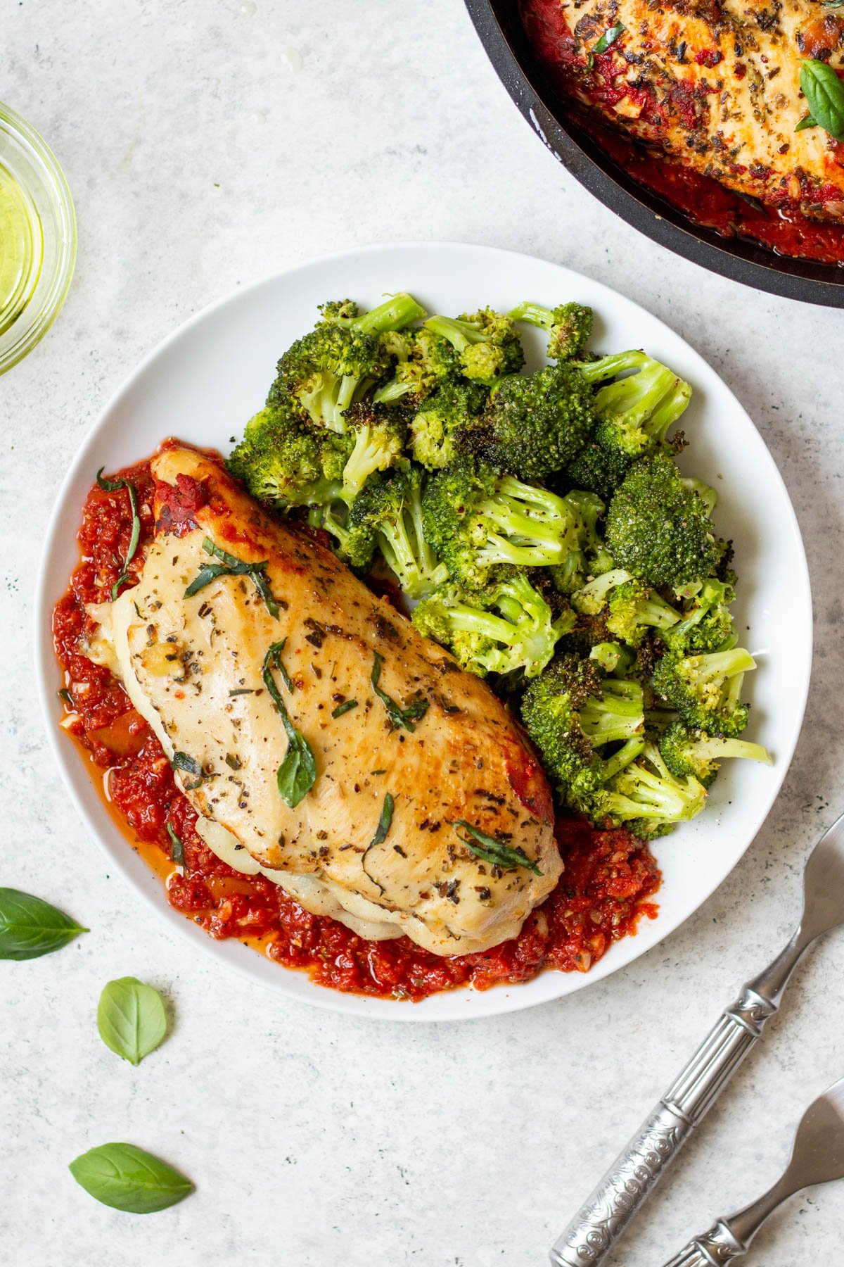 Mozzarella Stuffed Chicken Breast - Healthy Hearty Recipes