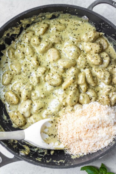 Pesto Gnocchi - Healthy Hearty Recipes